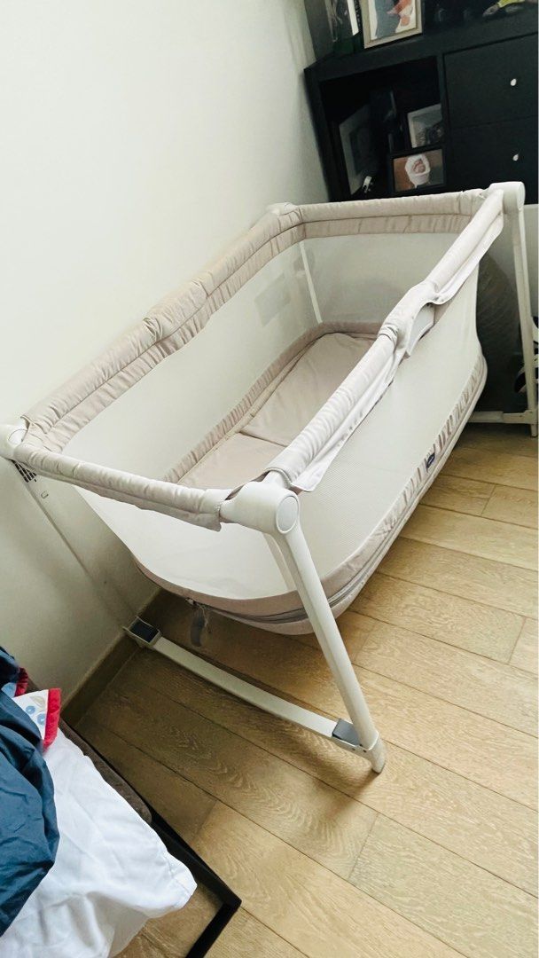 Chicco Travel cot (foldable), Babies & Kids, Baby Nursery & Kids ...