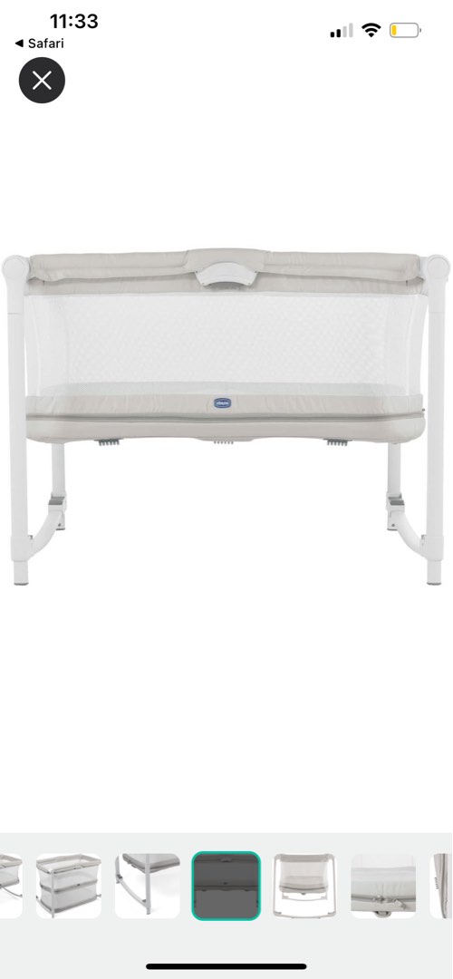 Chicco Travel cot (foldable), Babies & Kids, Baby Nursery & Kids ...