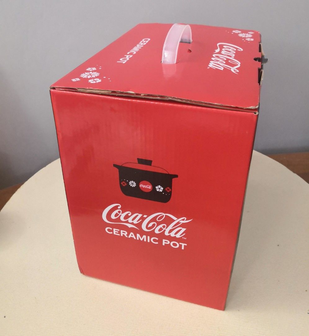 Coca Cola ceramic pot, Furniture & Home Living, Kitchenware & Tableware ...