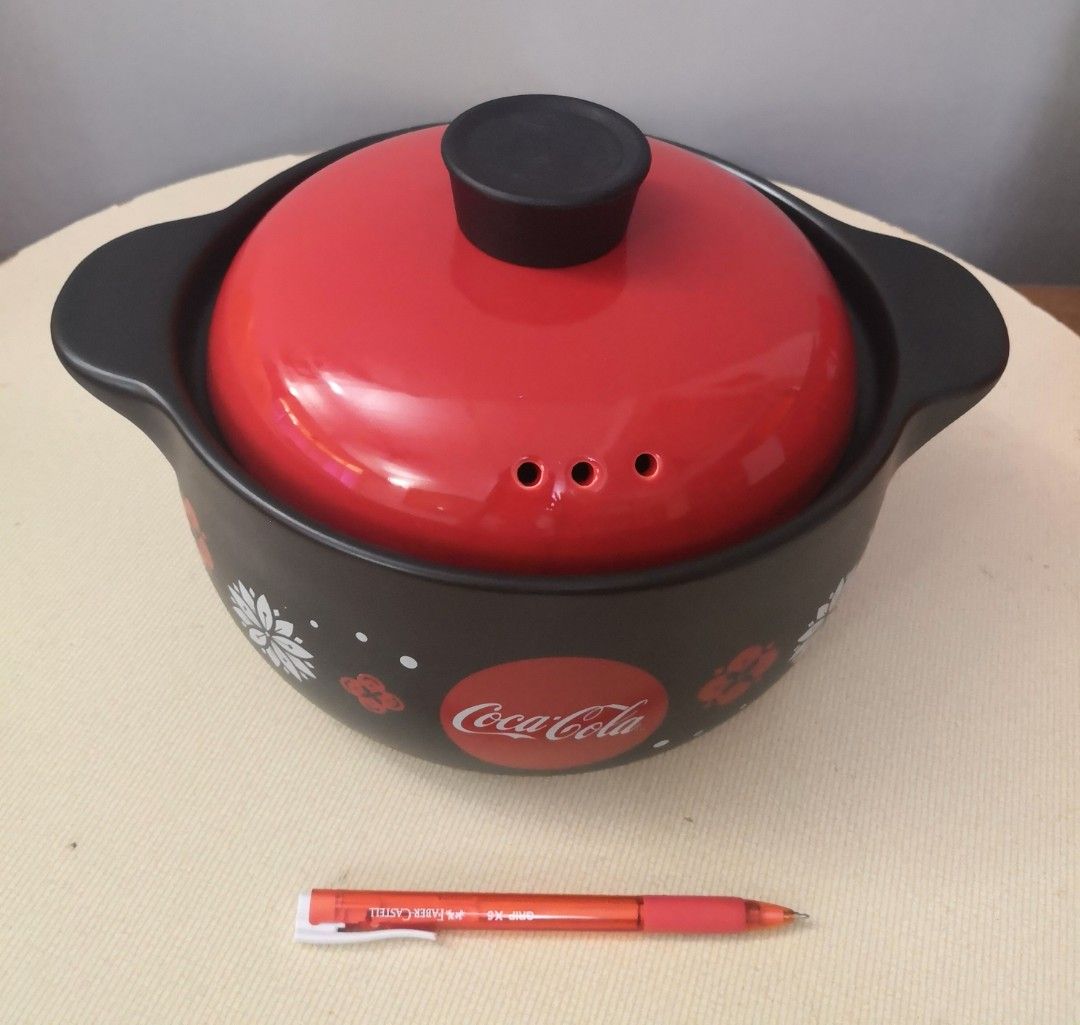 Coca Cola ceramic pot, Furniture & Home Living, Kitchenware & Tableware ...