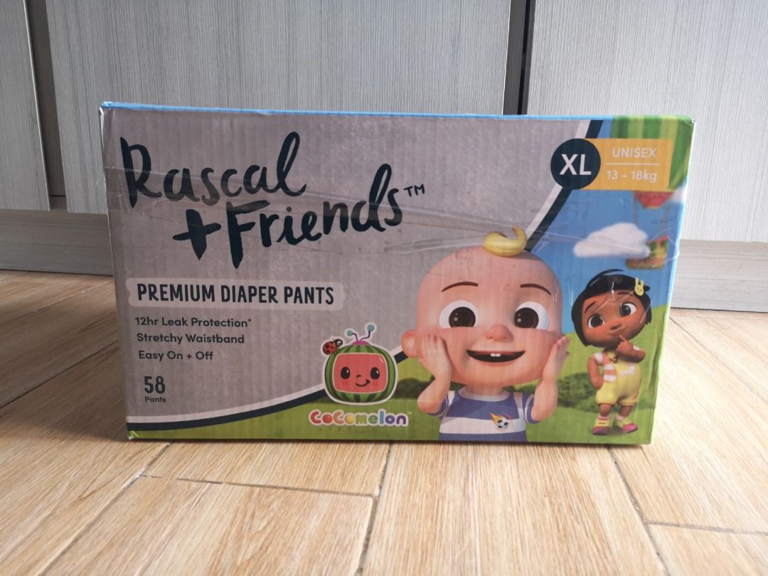 Cocomelon Rascal and Friends Diapers XL and XXL, Babies & Kids, Bathing ...