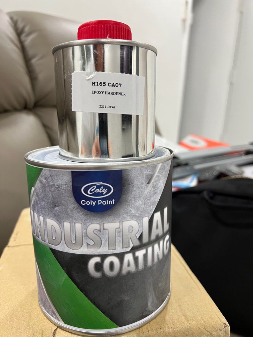 Coly Epoxy floor/Tiles paint (anti slip heavy duty), Furniture & Home Living, Bathroom & Kitchen ...