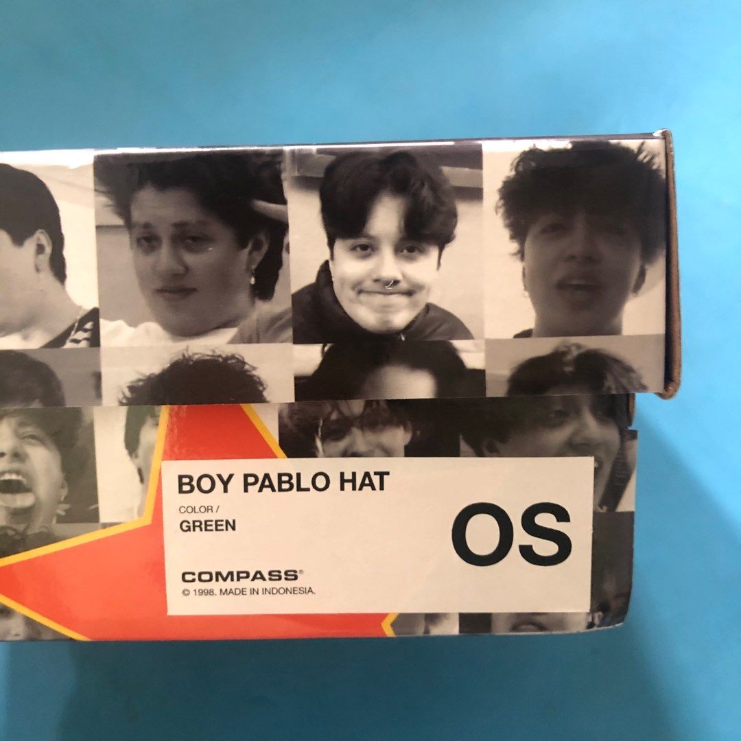 Topi Compass / Boy Pablo Hat Green, Men's Fashion, Men's Accessories ...