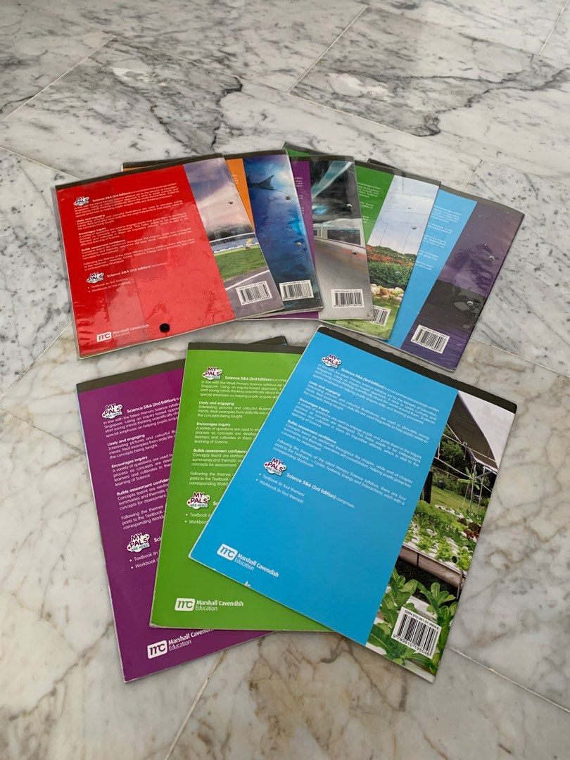 Complete Set P3&4&5&6 Science Textbook, Hobbies & Toys, Books ...