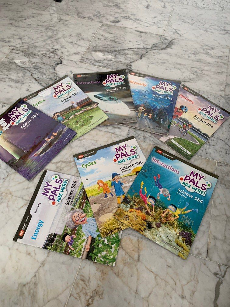 Complete Set P3&4&5&6 Science Textbook, Hobbies & Toys, Books ...