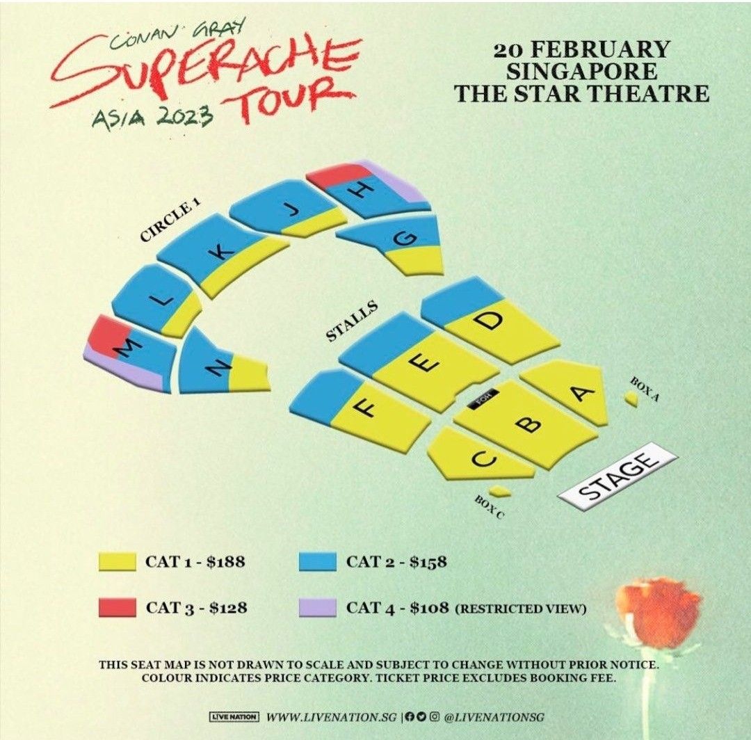 CONAN GRAY TICKETS SELLING FOR LESS THAN COST PRICE (CAT 2), Tickets ...