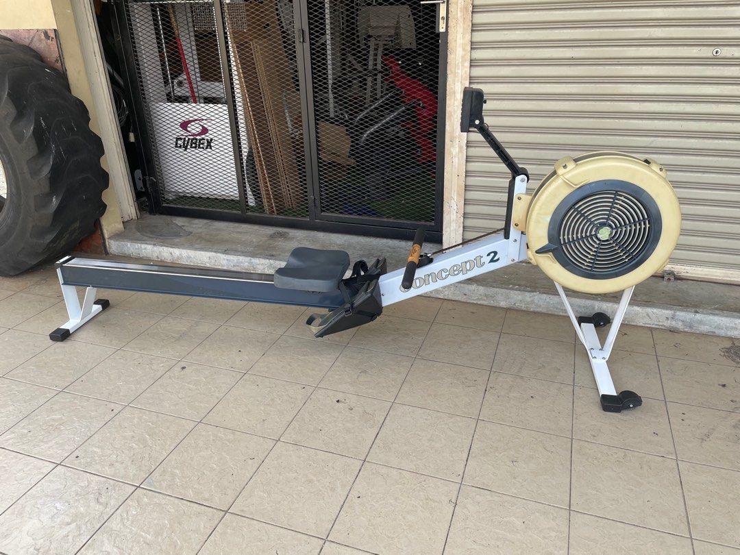 Concept 2 C2 rower rowing machine model D PM3 monitor gym cardio ...
