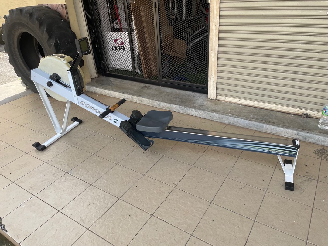 Concept 2 C2 rower rowing machine model D PM3 monitor gym cardio ...