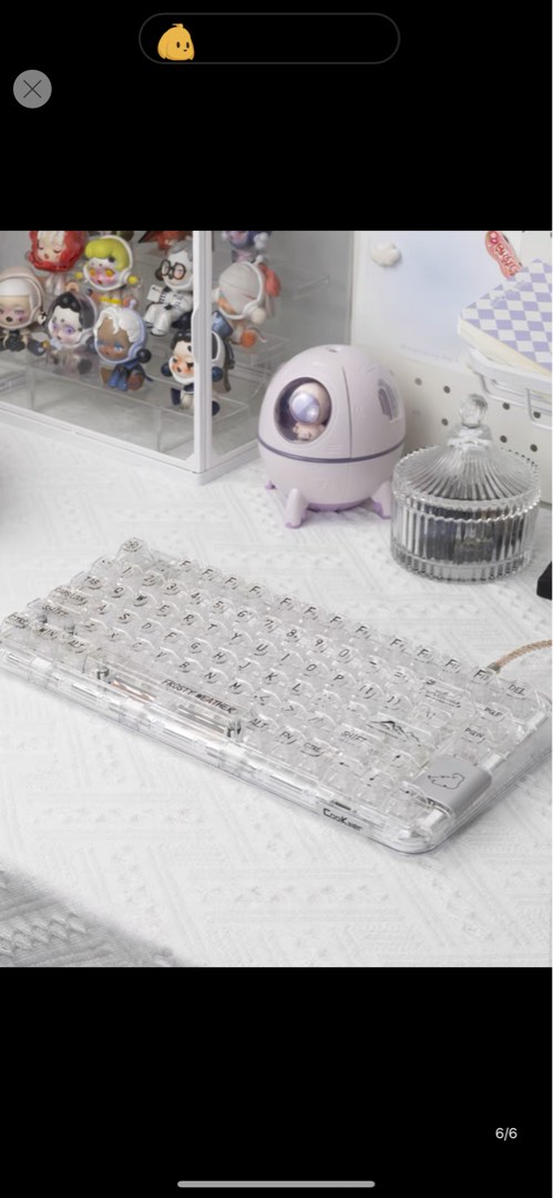 Coolkiller Transparent keyboard 3-mode, Computers & Tech, Parts ...