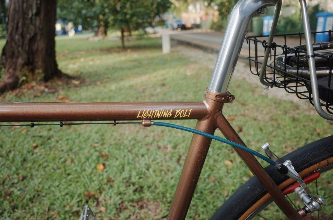 Crust Lightning Bolt Canti Frameset All Road / Gravel Rene Herse ...