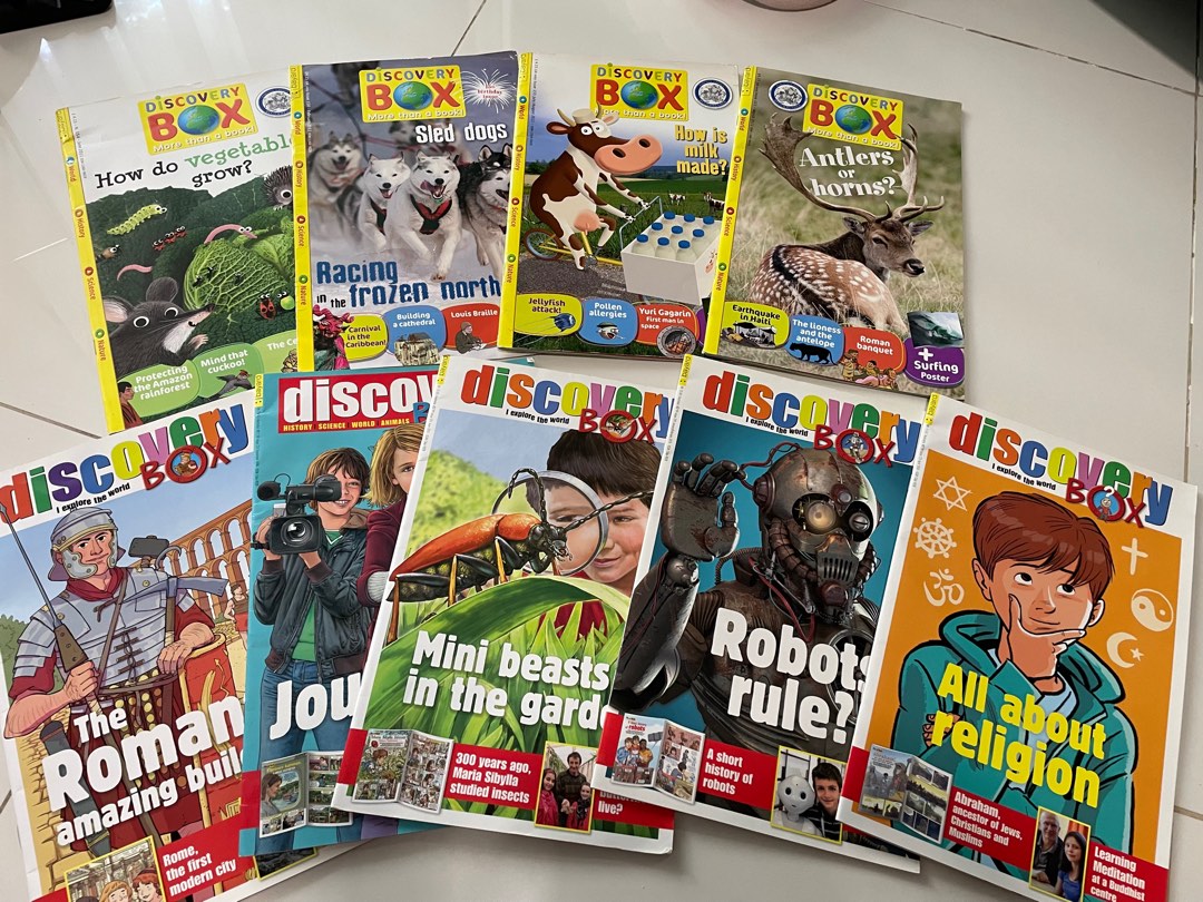 Discovery box (9 copies), Hobbies & Toys, Books & Magazines, Children's ...