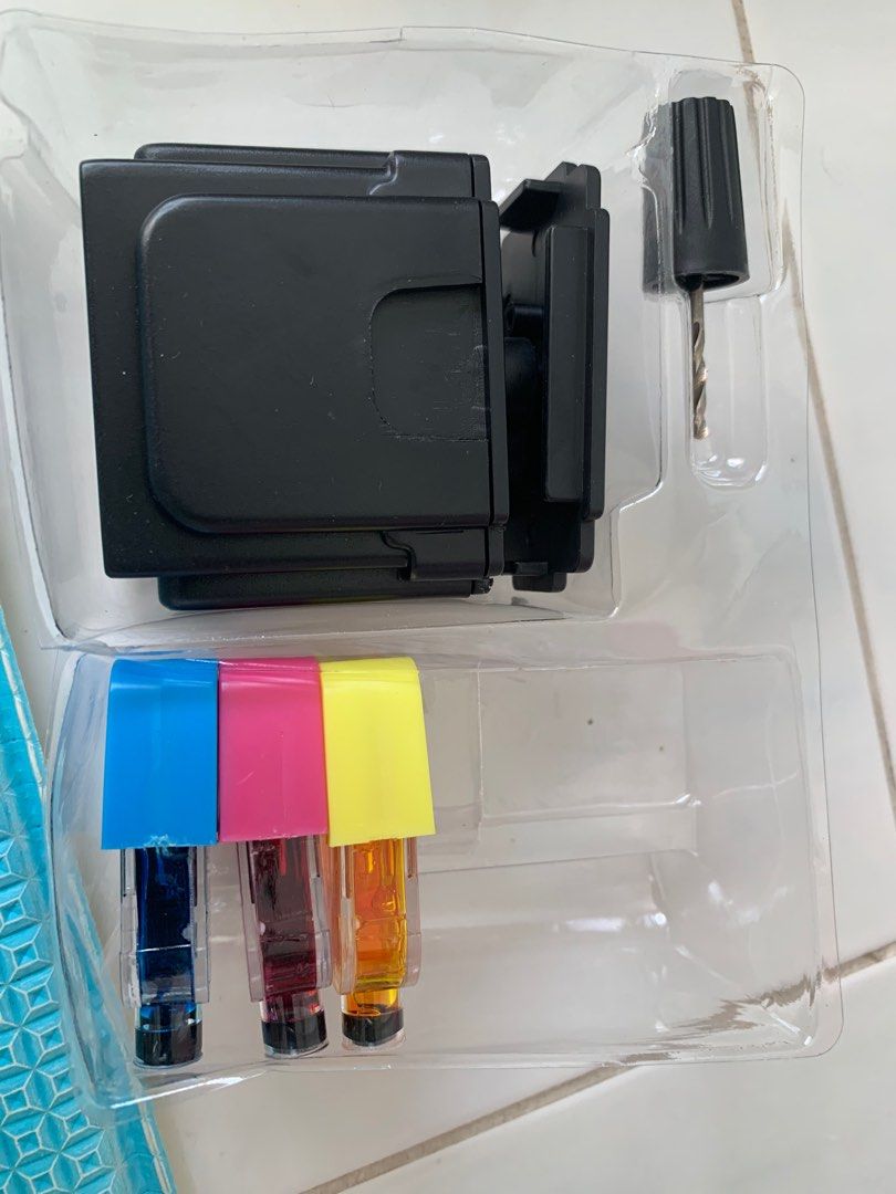 DIY cartridge mate ink refill kit for HP65, Computers & Tech, Printers ...