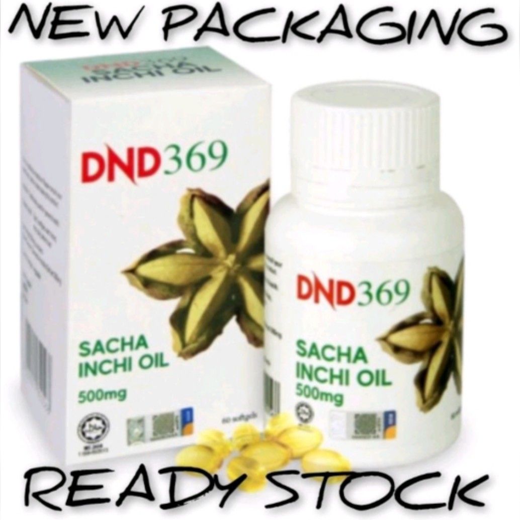 DND Sacha inchi oil, Health & Nutrition, Health Supplements, Vitamins ...