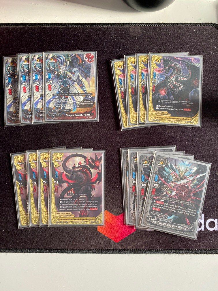 Dragon Zwei Azi Dahaka buddy fight deck, Hobbies & Toys, Toys & Games ...