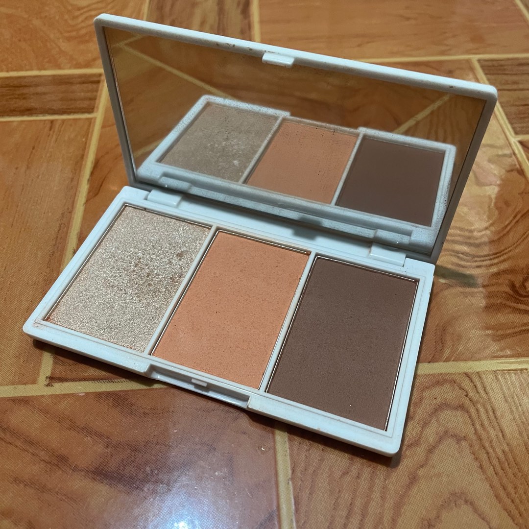 EB Advance Face Trio Highlighter, Blush and Bronzer, Beauty & Personal ...