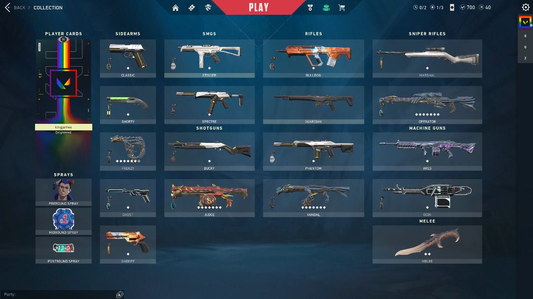 ELDERFLAME BUNDLE Valorant 7 premiums + 2 bp Plat 2 Account, Video ...