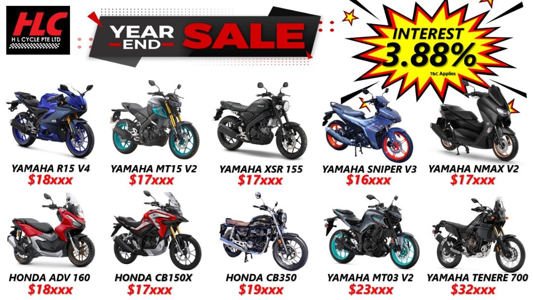 END YEAR PROMO! YAMAHA MT03 | YAMAHA MT03 V2 | YAMAHA MT-03 | HONDA ...
