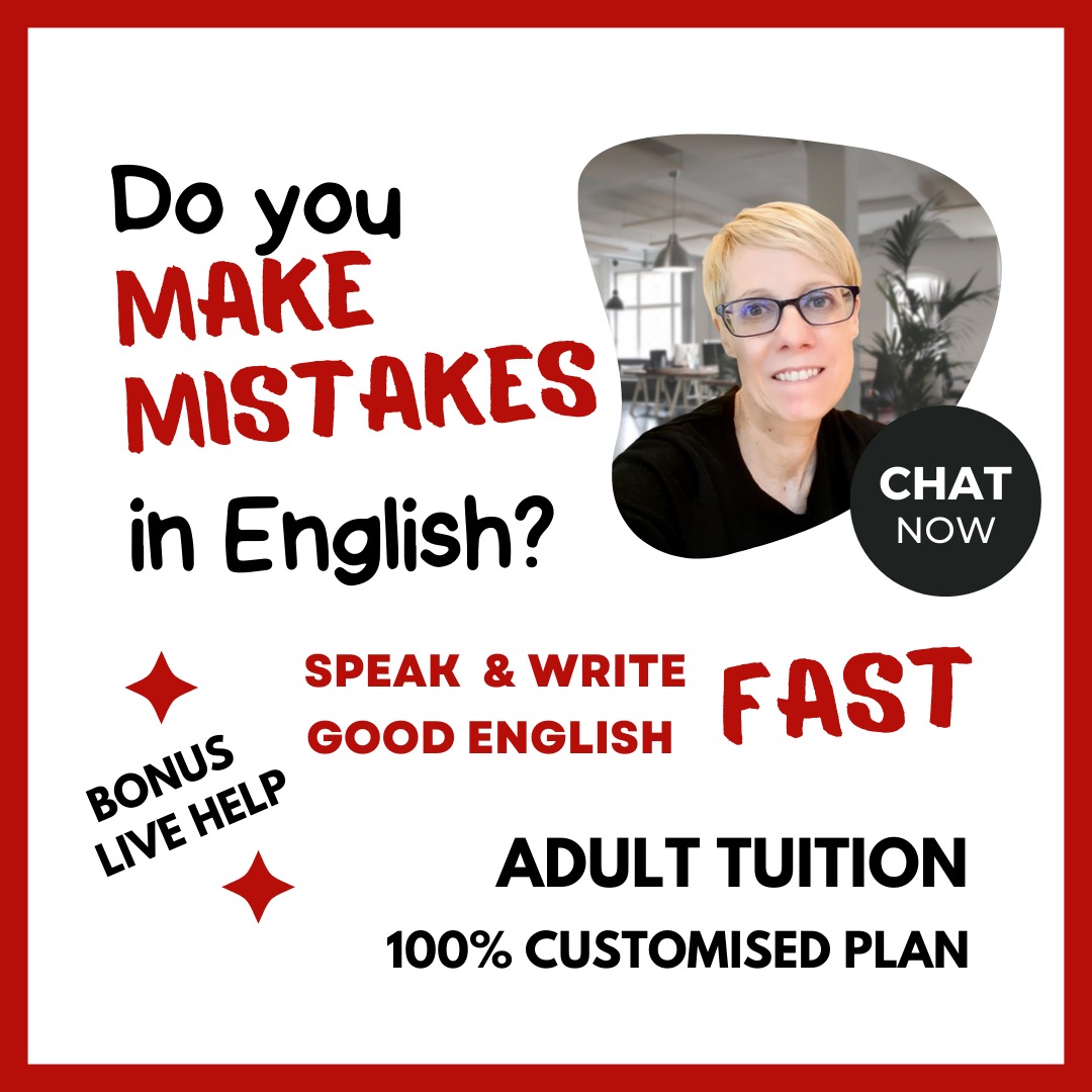 English Tuition Adult 1 to 1 Classes for Adults * FAST Results* Native ...