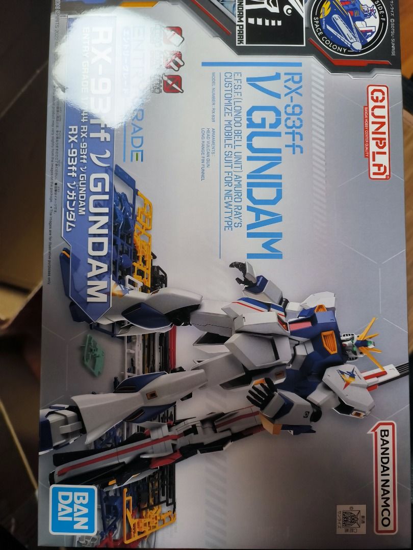 ENTRY GRADE 1/144 RX-93ff ν GUNDAM, 興趣及遊戲, 玩具 & 遊戲類 - Carousell