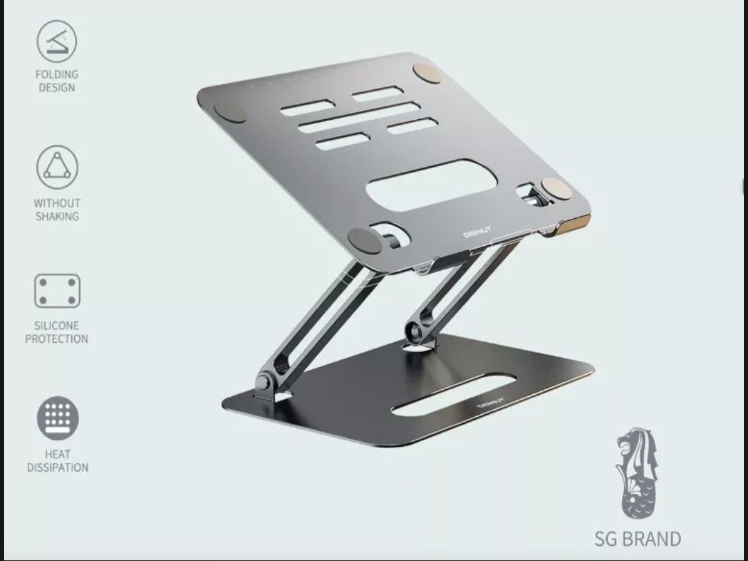 Diginut Ergonomic Laptop stand (Adjustable, Portable, High Quality ...