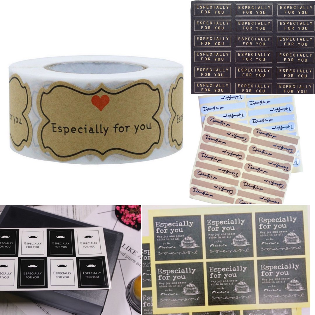 Especially For You Label Sealing Stickers, Hobbies & Toys, Stationery ...