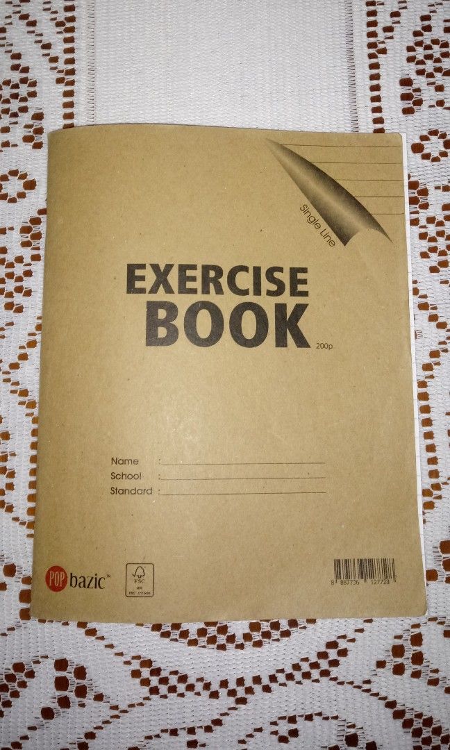 A5 Exercise Book (55pages left), Hobbies & Toys, Stationery & Craft, Stationery & School ...