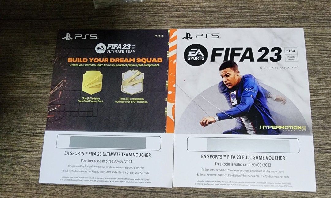 FIFA 23 (Digital) Full Game + Ultimate Team Voucher, Video Gaming ...