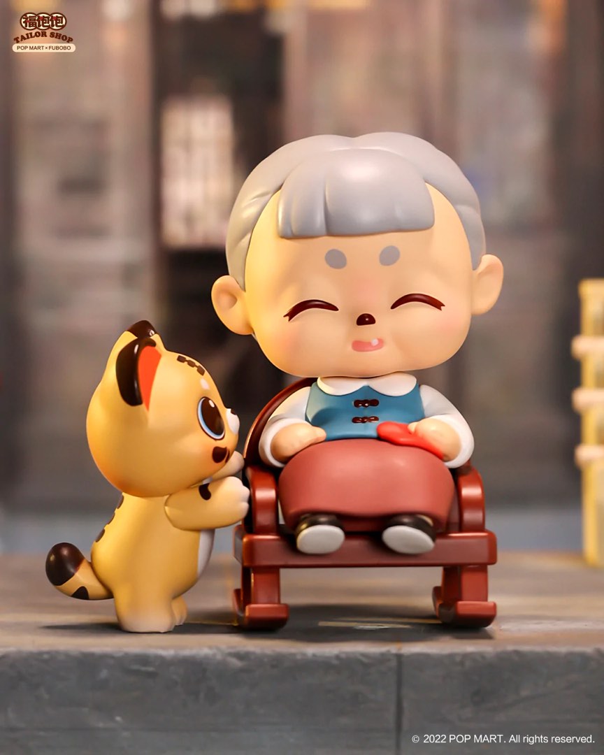 Fubobo tailor shop pop mart full set CNY, Hobbies & Toys, Toys & Games ...