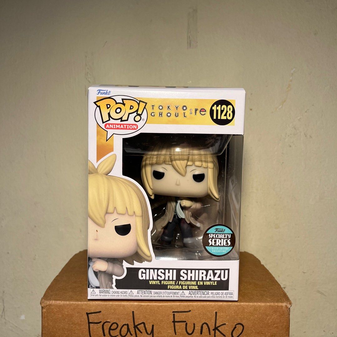 Funko Pop! Anime Tokyo Ghoul #1128 Ginshi Shirazu (Specialty series ...