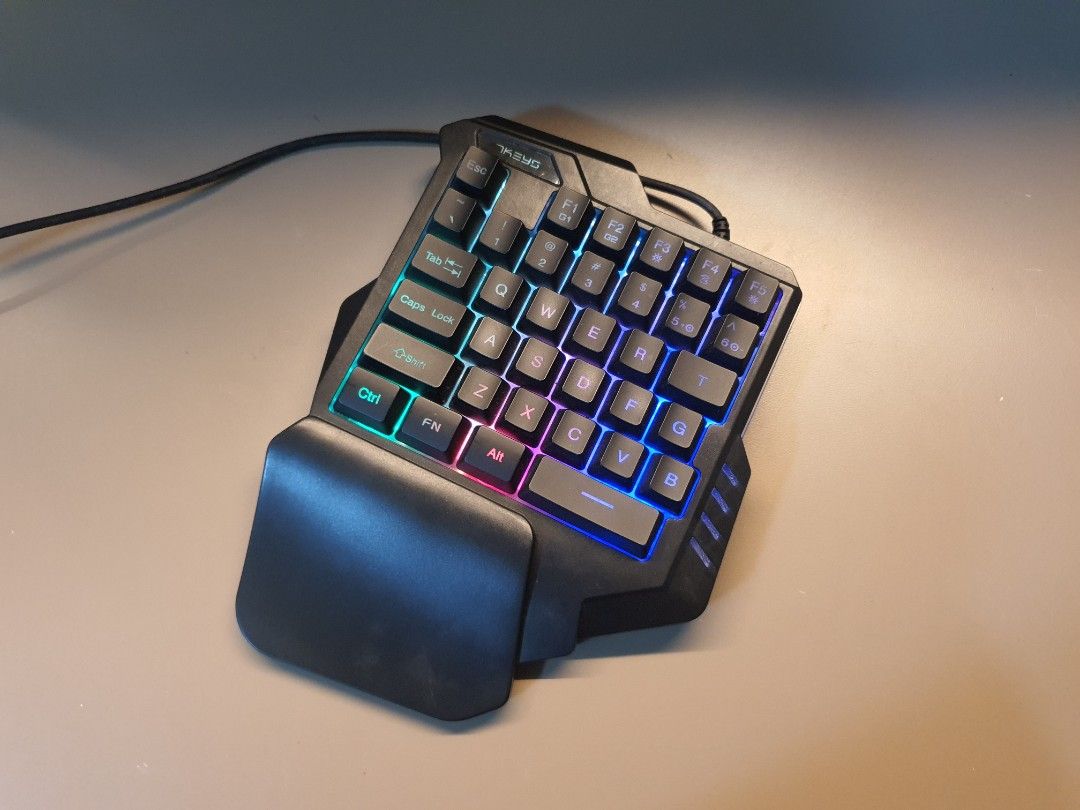 Gaming Mechanical Half Keyboard RGB, Computers & Tech, Parts ...