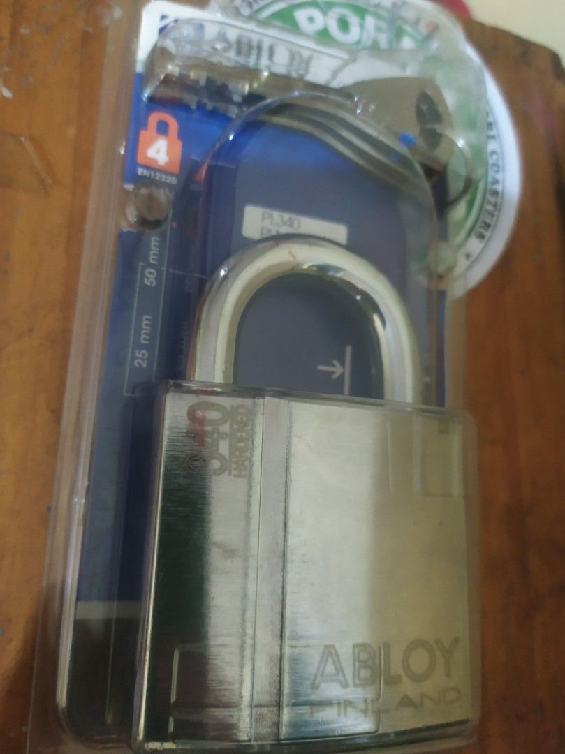 Gembok abloy seri 340 baru, Aksesoris Mobil di Carousell