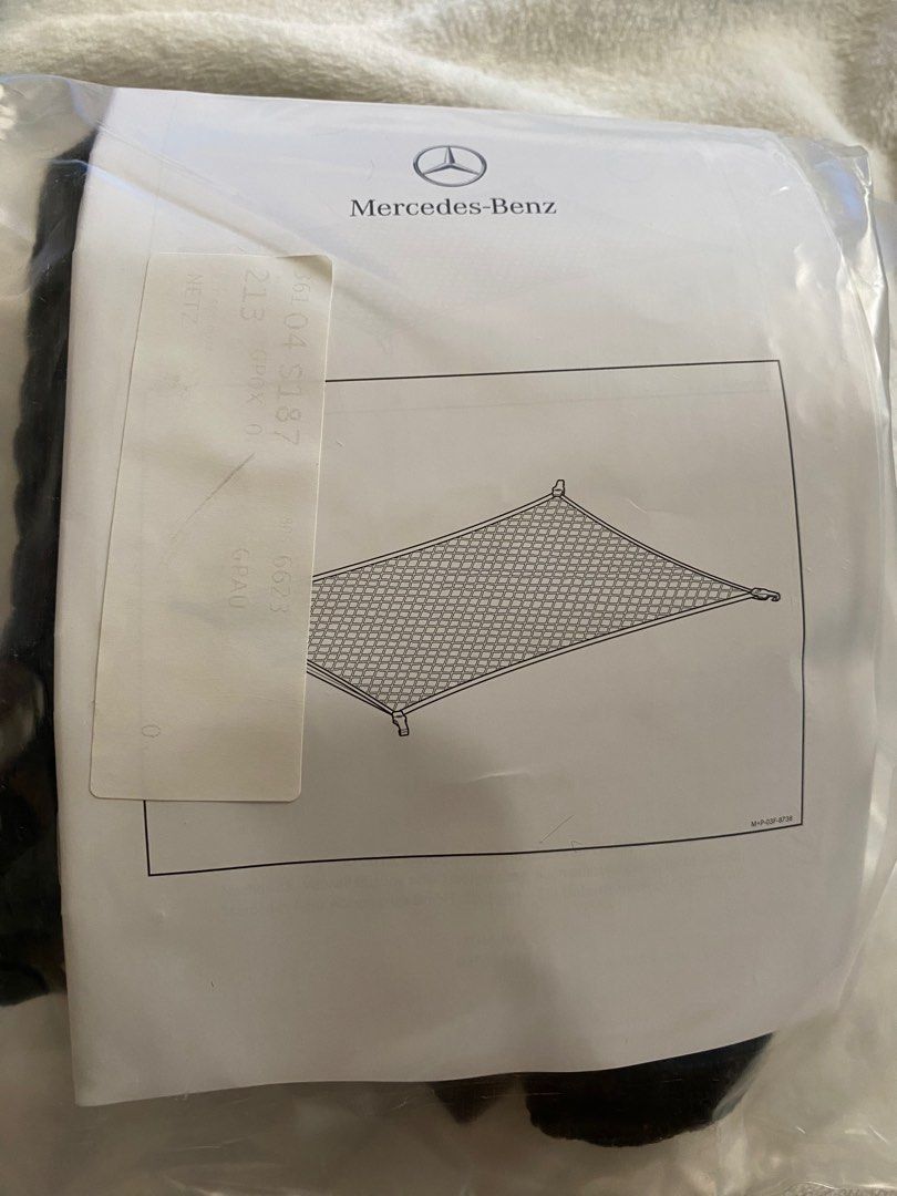 Genuine Mercedes Benz Boot Cargo Net for W212/W213, Car Accessories ...
