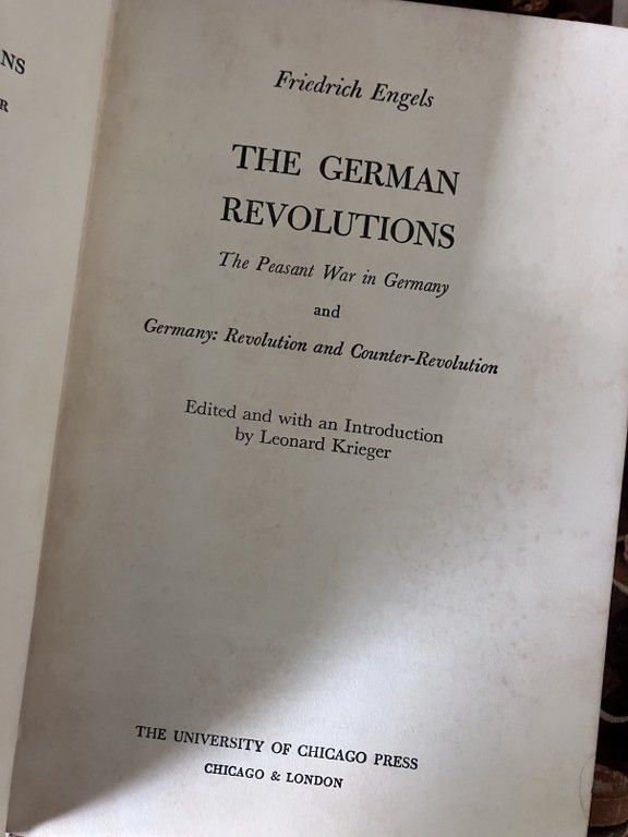 German Revolutions Peasant War In Germany Historical VINTAGE Book by ...