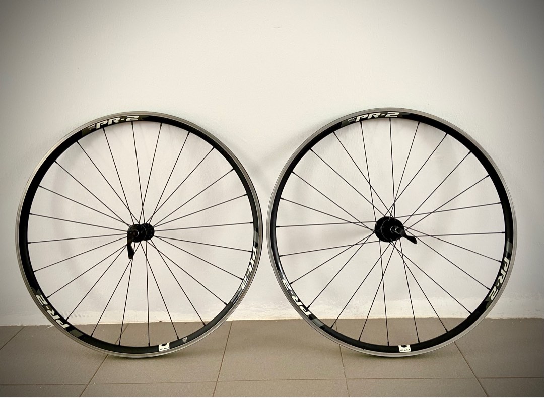 Giant PR2 wheels (for rim brakes without tires), Sports Equipment ...