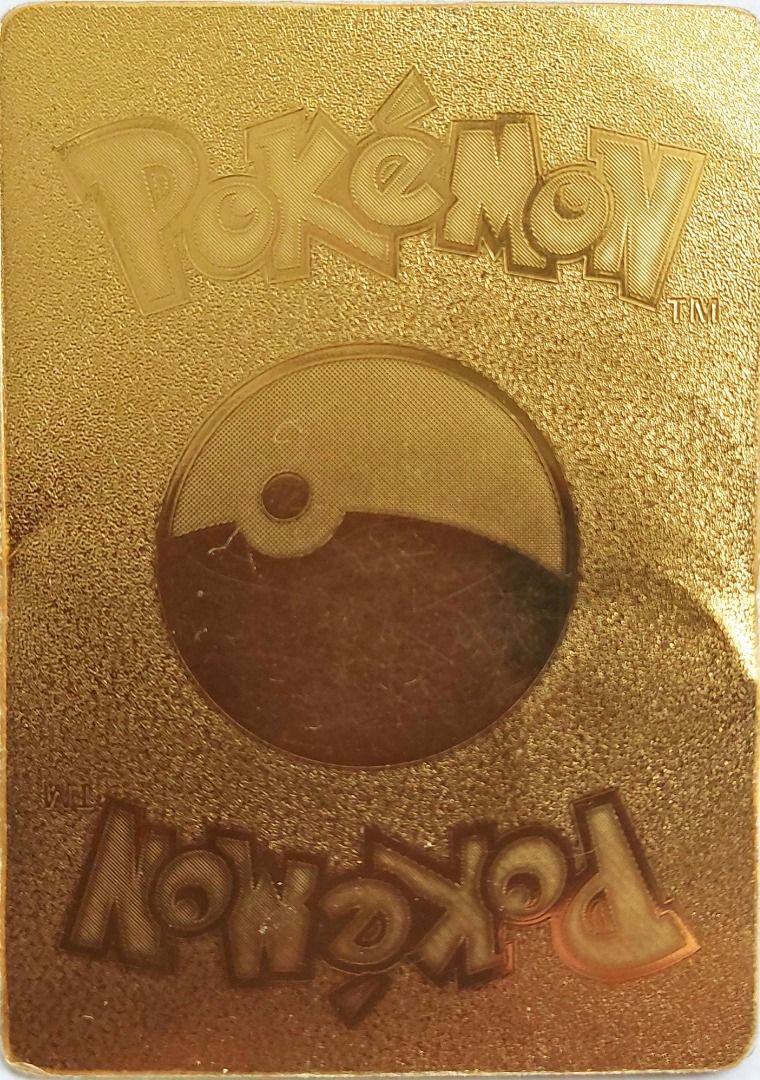 Golden Pokemon Card : Charizard VMAX, Blastoise VMAX, Leafeon VMAX and ...