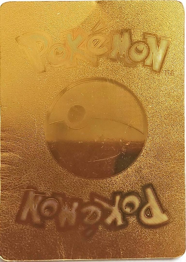 Golden Pokemon Card : Charizard VMAX, Blastoise VMAX, Leafeon VMAX and ...