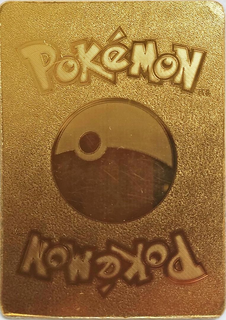 Golden Pokemon Card : Charizard VMAX, Blastoise VMAX, Leafeon VMAX and ...