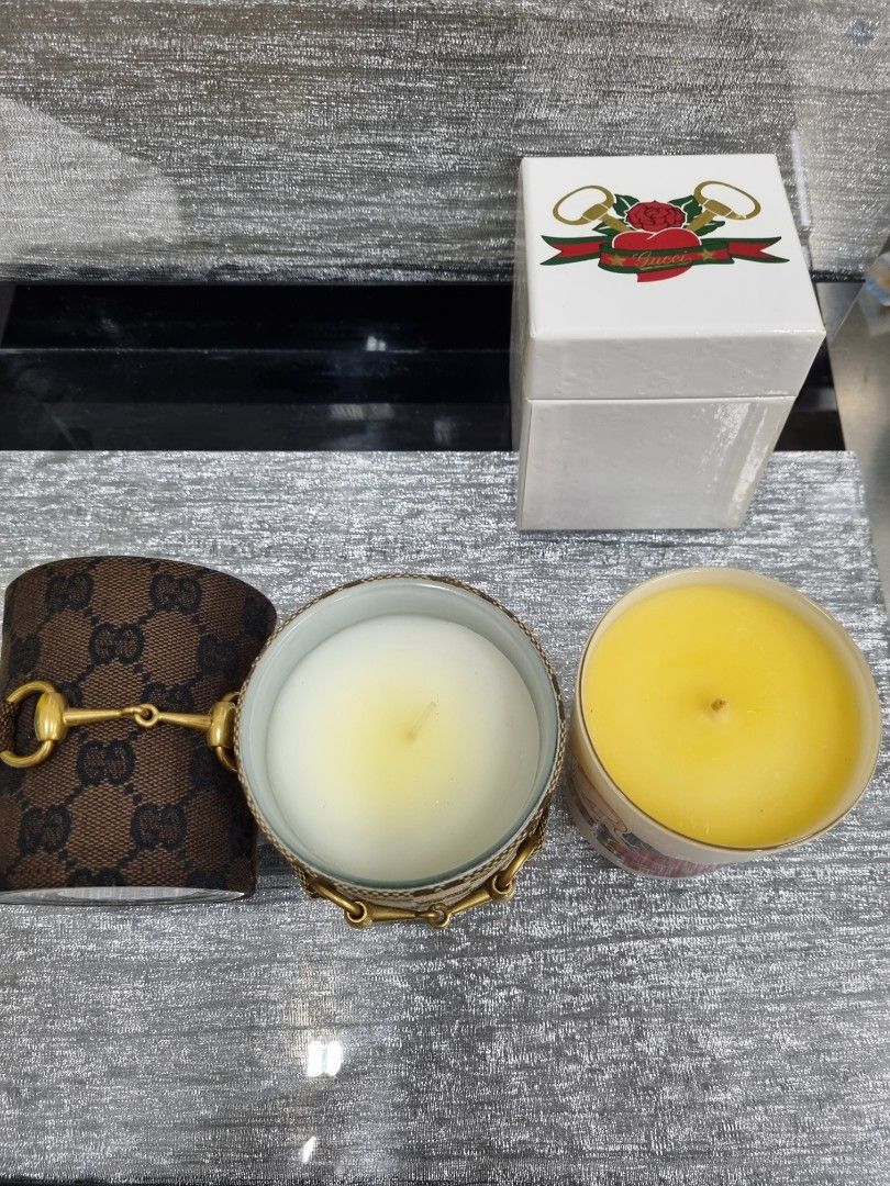 Gucci candle, Furniture & Home Living, Home Fragrance on Carousell