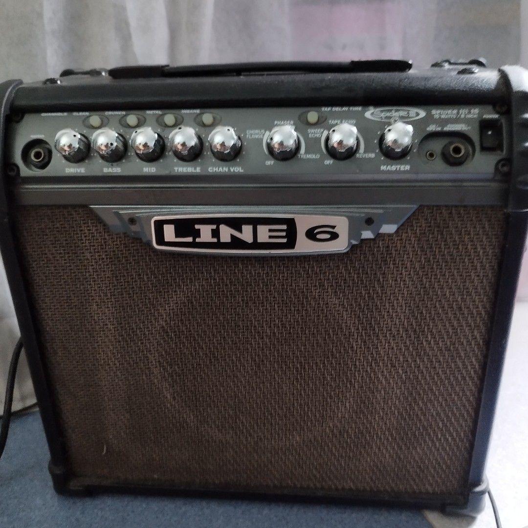 Guitar Amplifier Line 6, Hobbies & Toys, Music & Media, Music ...