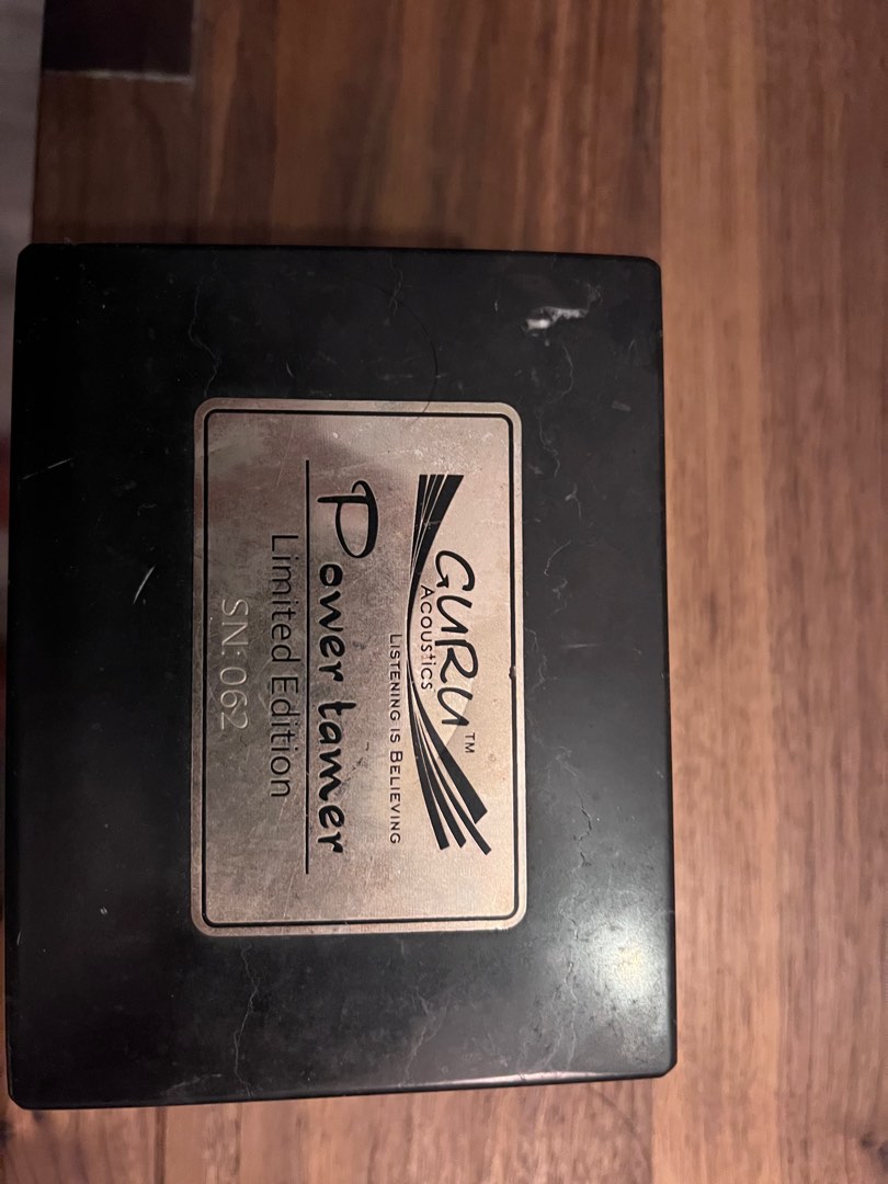 Guru acoustics power tamer, Audio, Other Audio Equipment on Carousell
