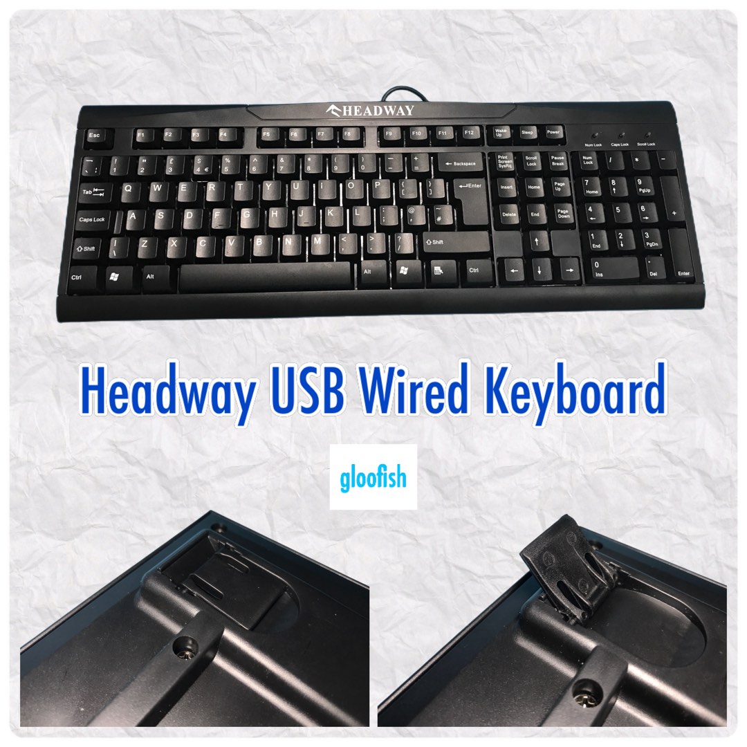 Headway USB Wired Keyboard, Computers & Tech, Parts & Accessories ...
