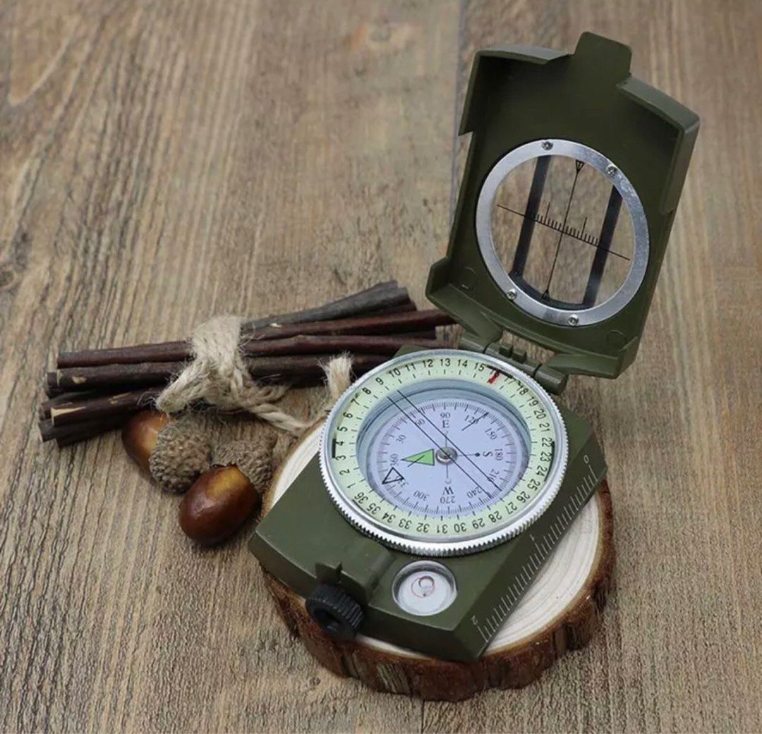 Heavy duty military compass scouting hiking, Sports Equipment, Hiking ...