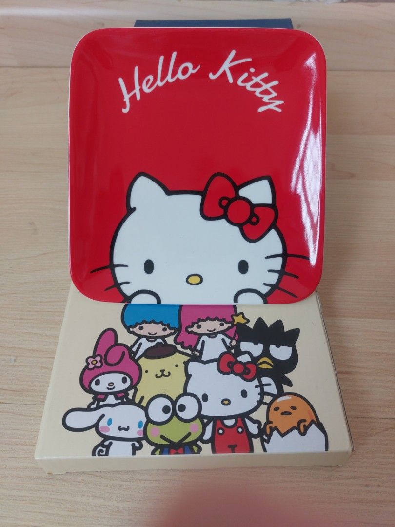 Hello Kitty Plate, Furniture & Home Living, Kitchenware & Tableware ...
