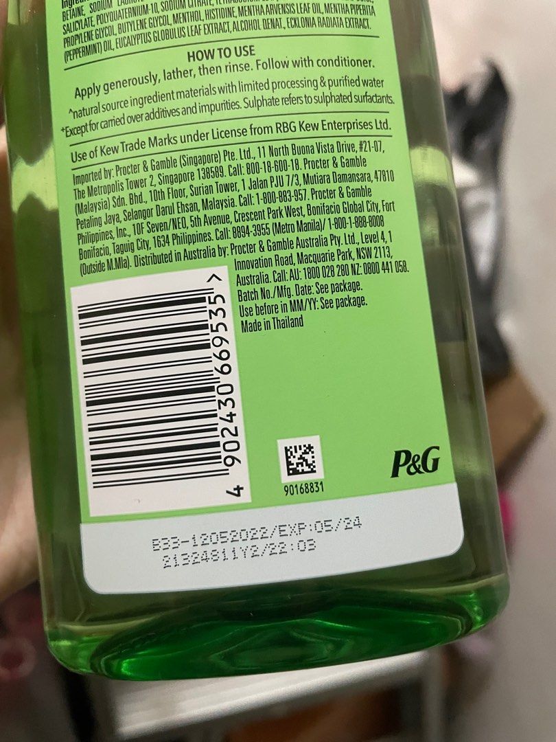 Herbal Essences Bio-Renew Shampoo - Scalp Balance Sulfate Free ...