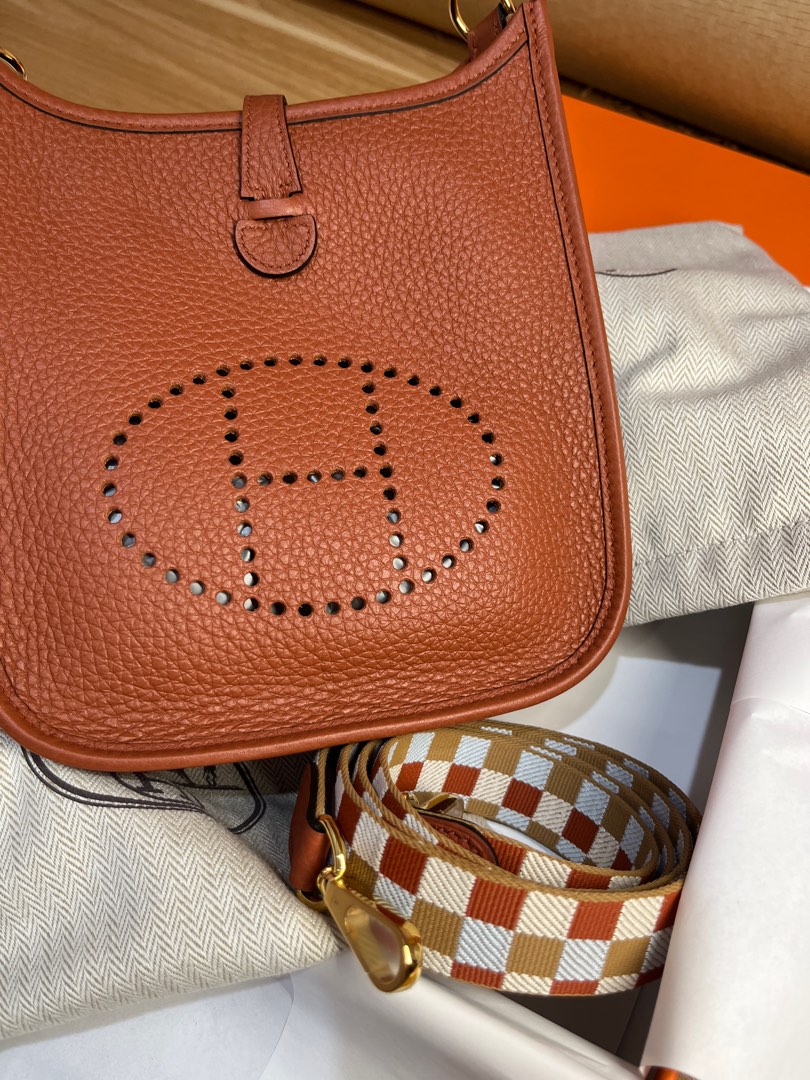 Hermes Mini Evelyn 16, Luxury, Bags & Wallets on Carousell