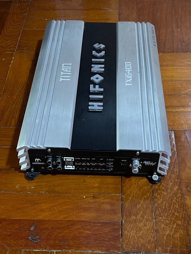 Hifonics Titan TXi6408 Amplifier, Car Accessories, Accessories on Carousell