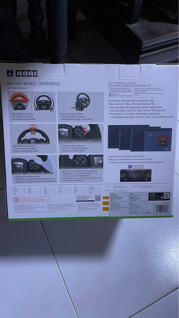 Hori Racing Wheel overdrive., Video Gaming, Gaming Accessories ...
