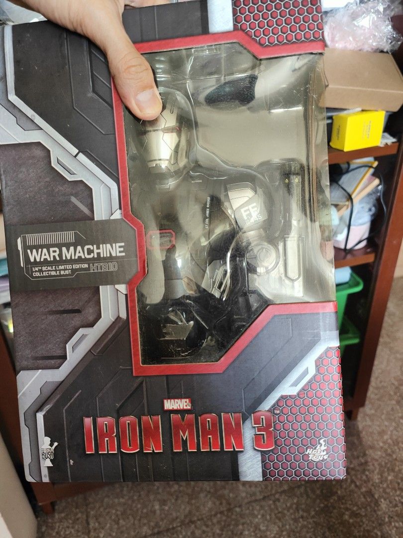 Hot toys war machine bust, Hobbies & Toys, Toys & Games on Carousell