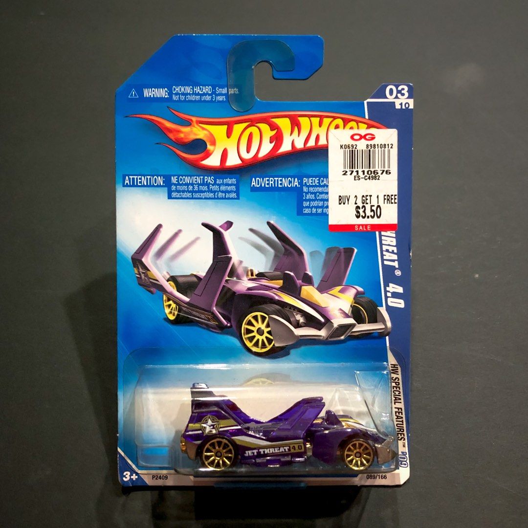 Hot Wheels Jet Threat 4.0, Hobbies & Toys, Toys & Games on Carousell