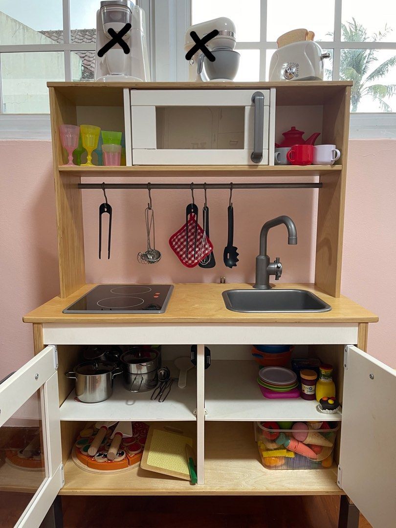 Ikea Duktig Toy Play Pretend Kitchen and Accessories, Hobbies & Toys ...